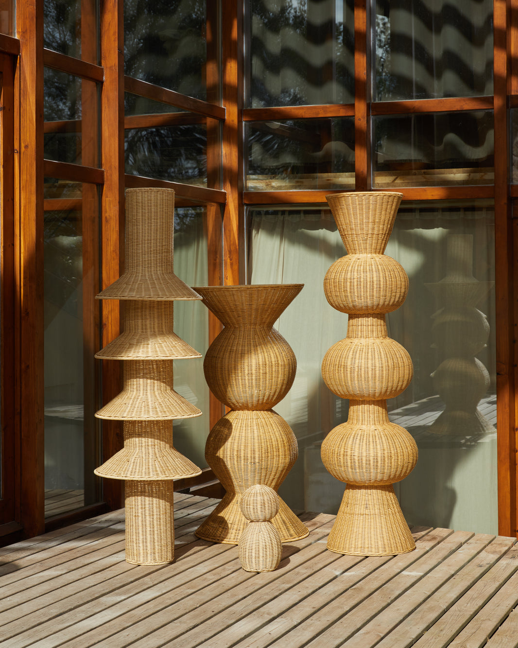 Rattan Column – Heaps & Woods